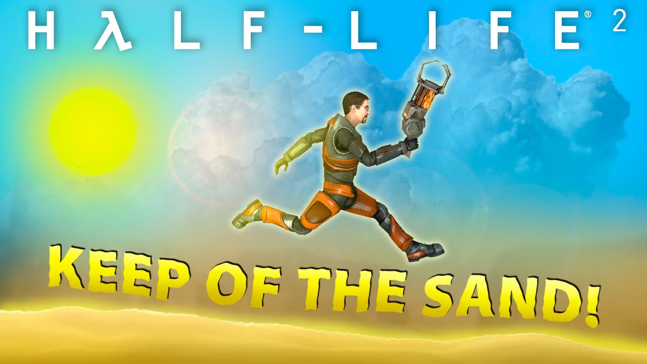 [Achievement Hunter] Keep Off the Sand! Trophy | Half-Life 2 - YouTube