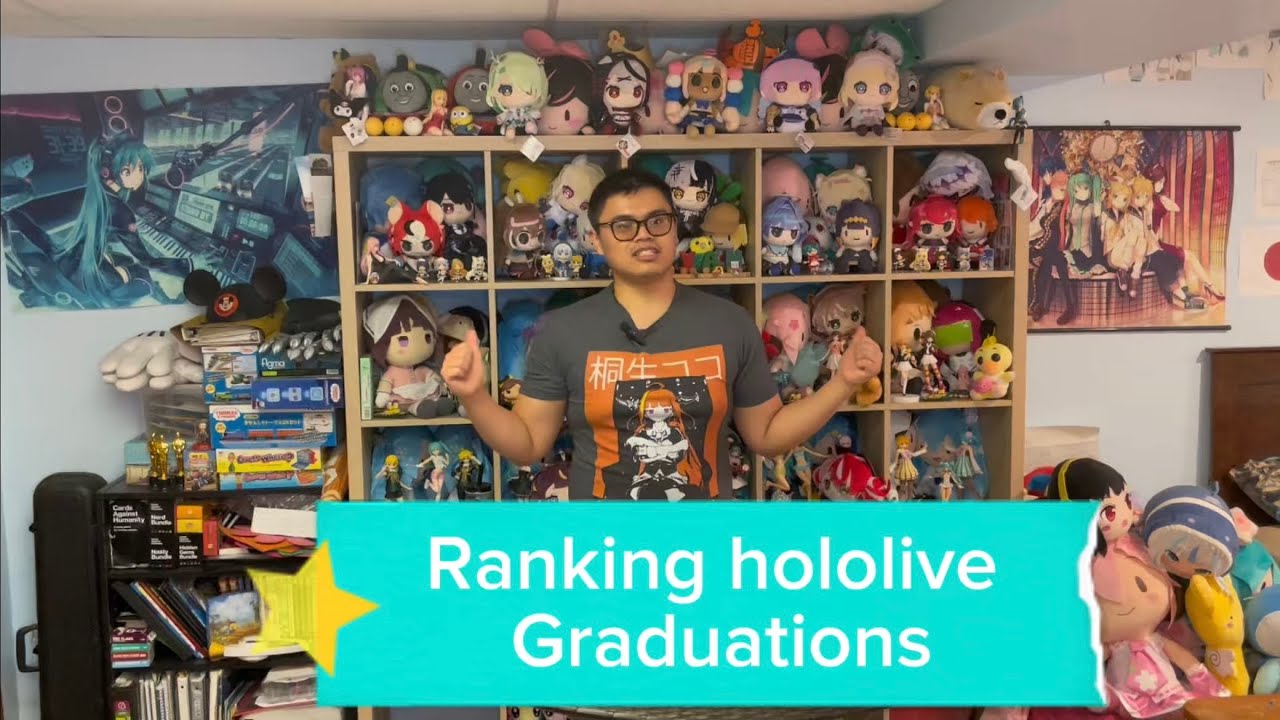 Ivan’s hololive graduation rankings (with a bonus surprise)! - YouTube