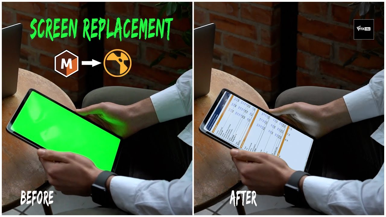 HOW TO REPLACE SCREEN WITH REFLECTION IN NUKE | PIP SHOT | VFX VIBE ...