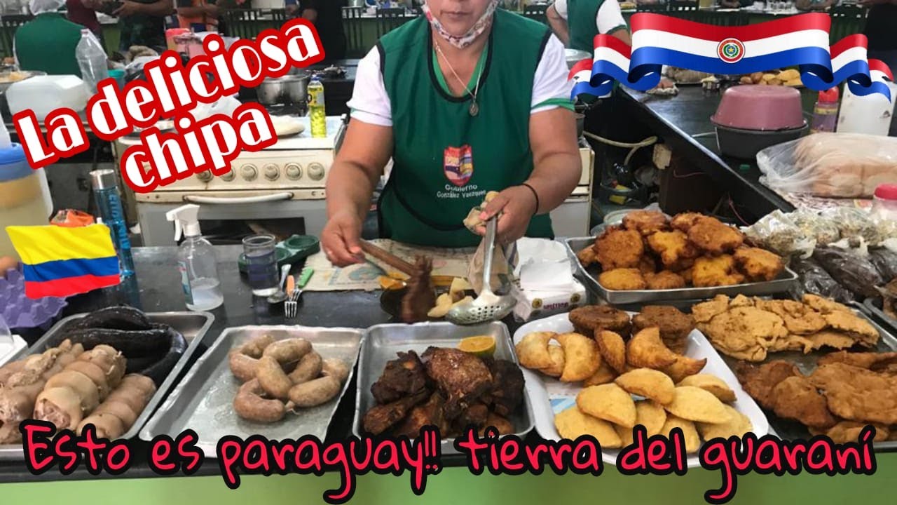 Probando comida típica de PARAGUAY🇵🇾😱(Cuidad Del Este) - YouTube