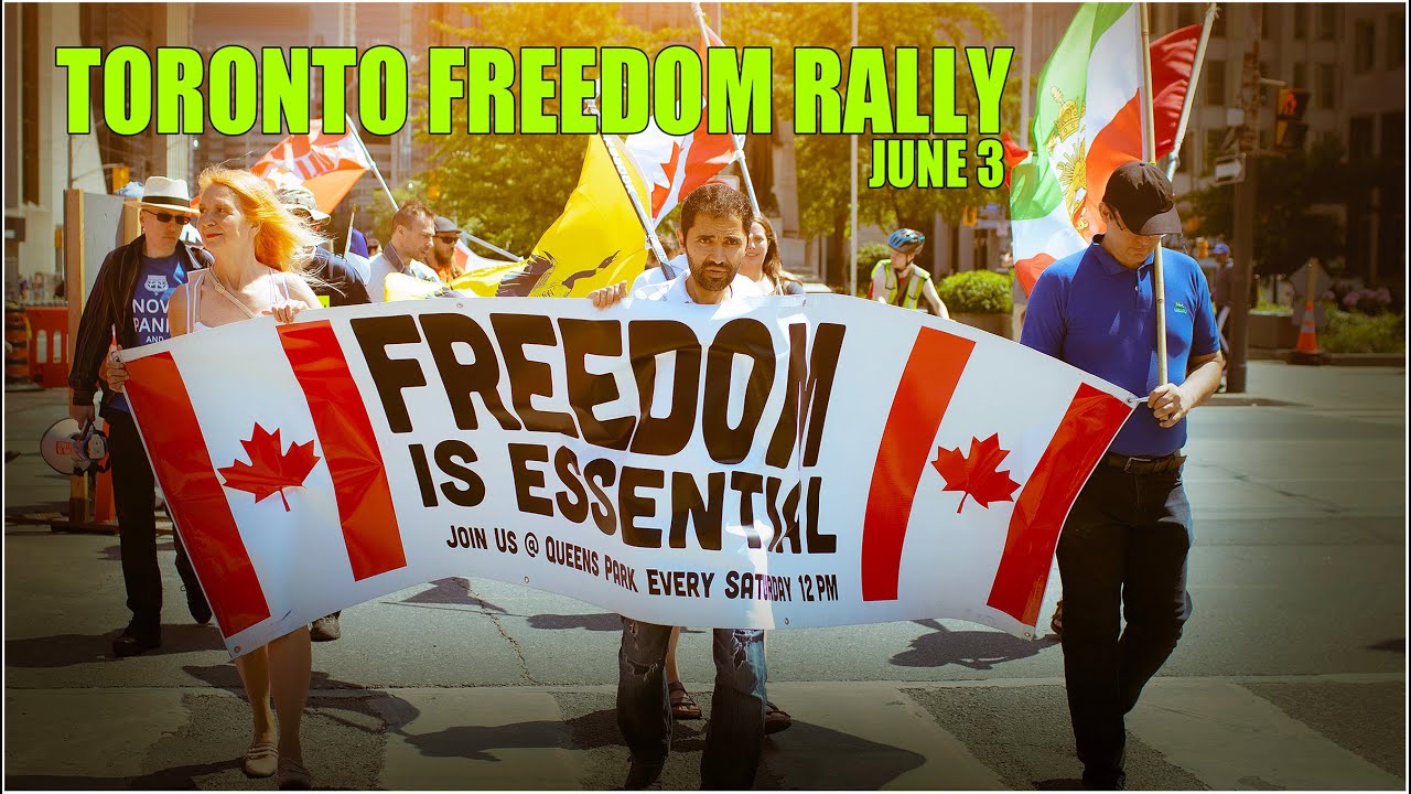 Toronto Freedom Rally - JustinFlation ? - YouTube