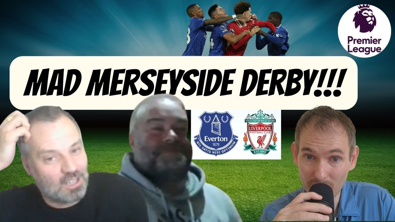The LAST Merseyside derby in GOODISON Park | Everton stun Liverpool ...