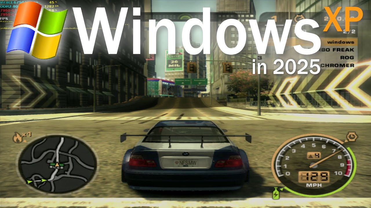 Windows XP Gameplay: Need For Speed Most Wanted - YouTube