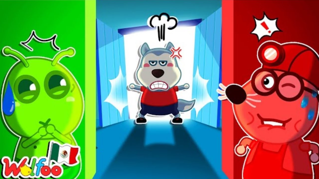 Wolfoo Juega Al Desafío Escondite con Alien y Molly - Historias ...