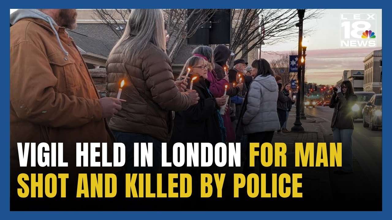 Candlelight vigil for Doug Harless - YouTube