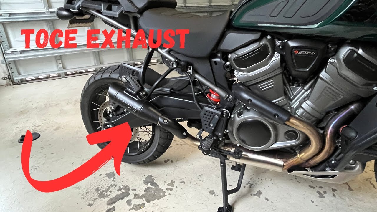 2024 Pan America - Toce exhaust & Baffle install - sounds crazy ...