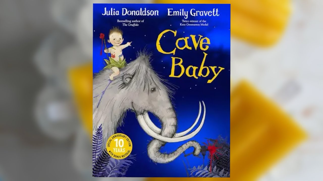 Cave Baby by Julia Donaldson - A Delightful Read-Aloud for Kids - YouTube