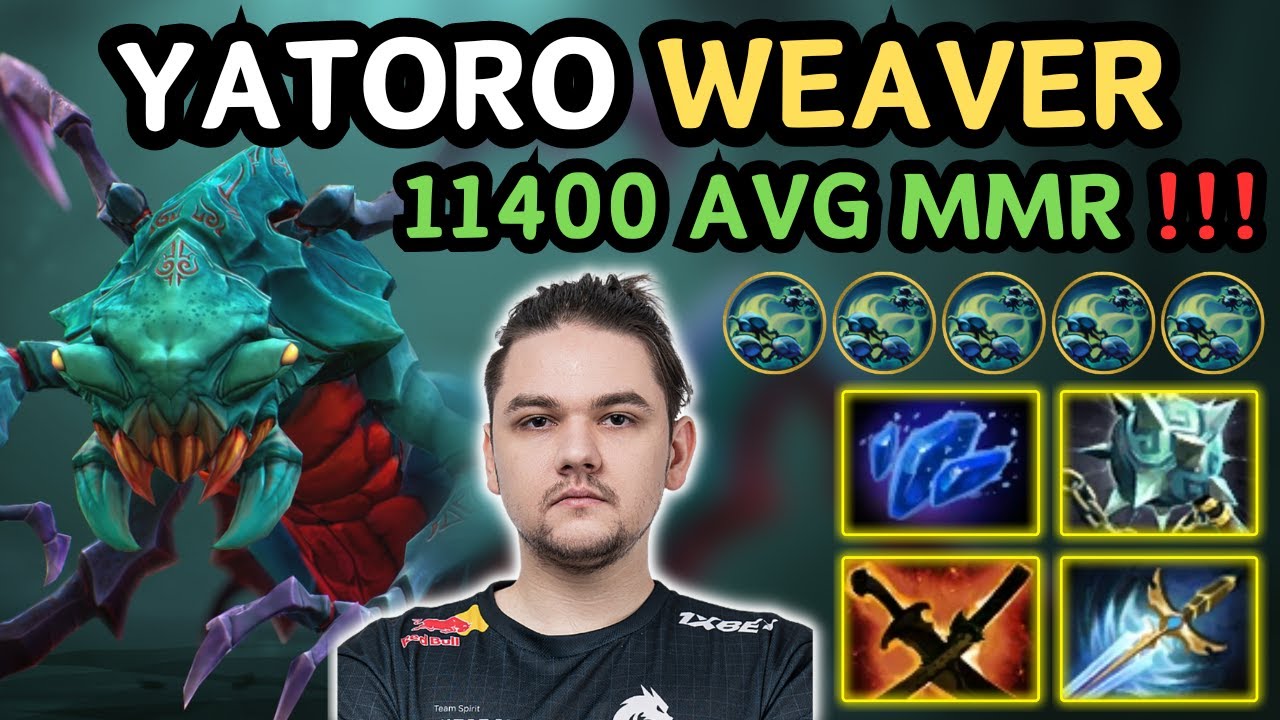 🔥 YATORO WEAVER Hard Carry Highlights 11400 AVG MMR Pub 🔥 EZ Game For ...