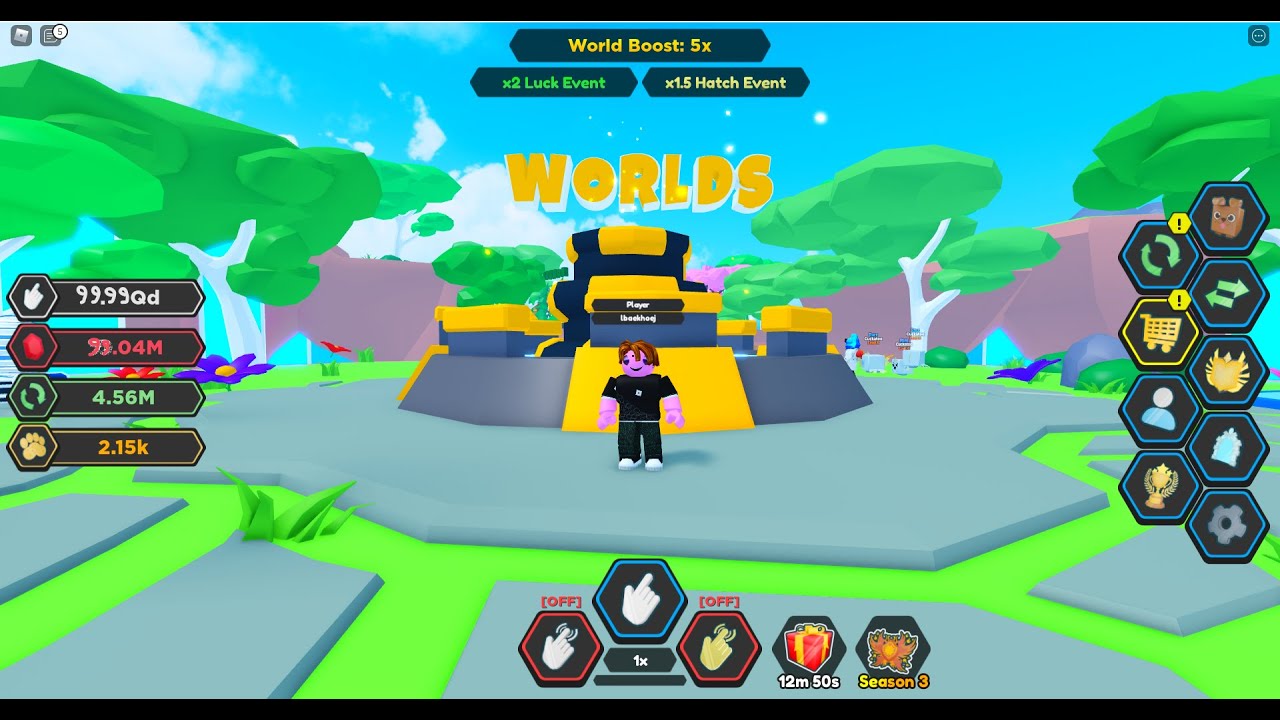 fastest fingers ever! Roblox Tapping Legends X - YouTube