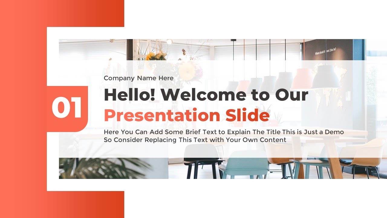 Animated PowerPoint Introductory Slide Template - YouTube