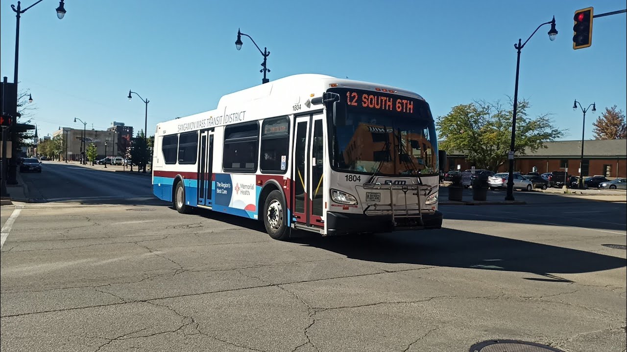 SMTD 2018 New Flyer XD35 1804 On Rt 12 South 6th/Medical - YouTube