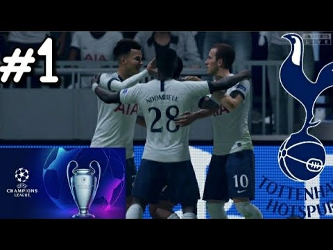 FIFA 20 PS4 | UEFA Champions League | Tottenham Hotspur - YouTube