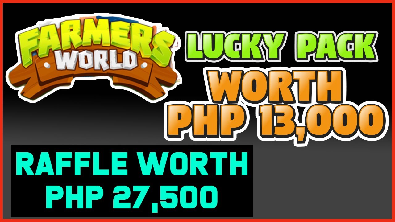 LUCKY PACK PLAY TO EARN FARMERS WORLD - BEST NFT GAMES - BLOCKCHAIN ...