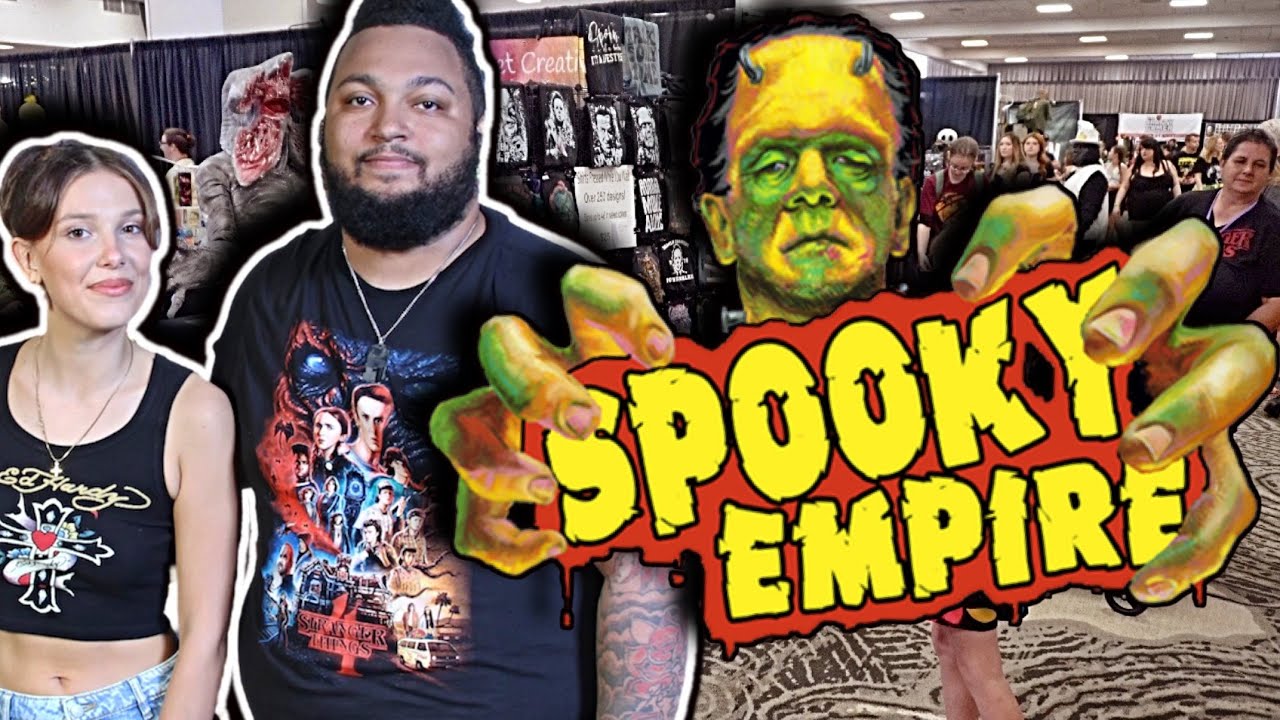 SPOOKY EMPIRE 2023 | Orlando HORROR CONVENTION! Meeting Millie Bobby ...