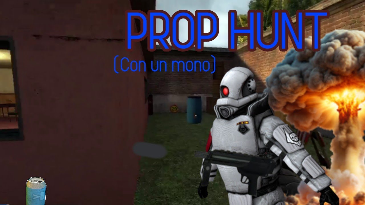 Gmod Prop hunt con mono - YouTube