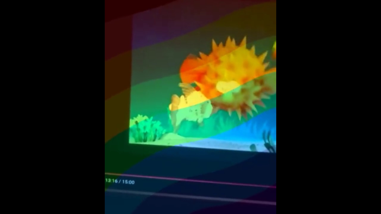 Elmo's world fish puffer blow - YouTube