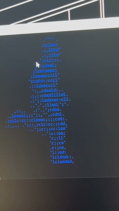 How to get a walking man in cmd!!! #cmd #coding #computerhacking #computer #technology #hacker # ...