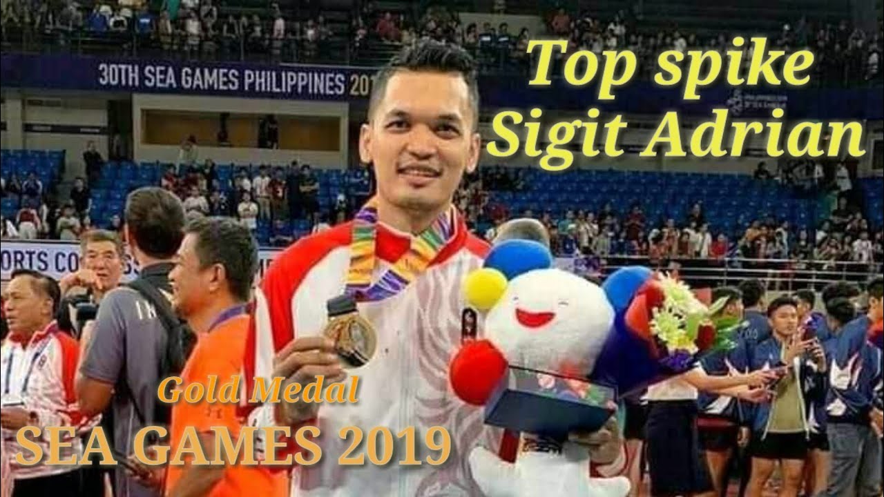 Top Spike Sigit Adrian. SEA GAMES 2019 - YouTube