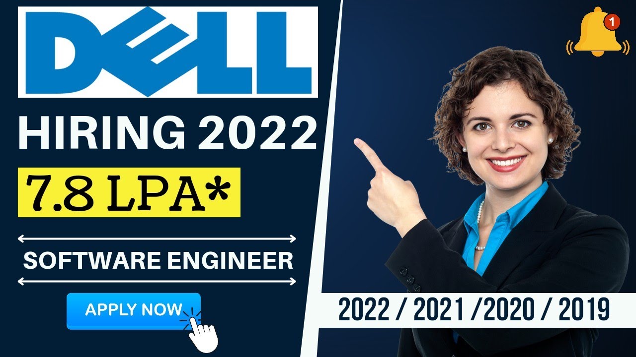 Dell Recruitment 2022| Software Engineer | ₹7.8 LPA | Apply Now - YouTube