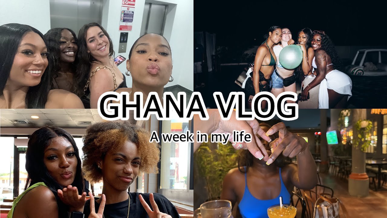 GHANA VLOG | First week back in Ghana - YouTube
