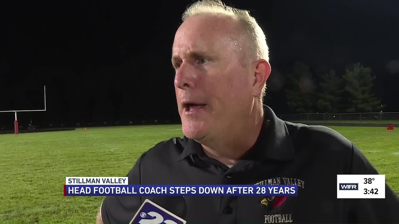 Mike Lalor, Stillman Valley football head coach, steps down - YouTube