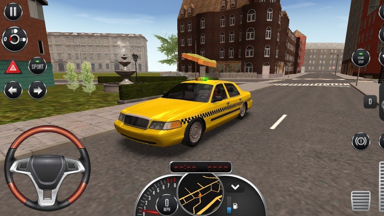 TAXI SIM 2016 ANDROID GAMEPLAY - YouTube
