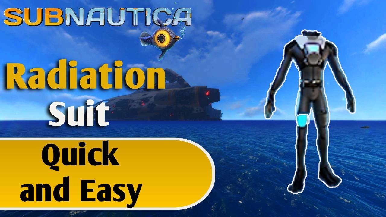Subnautica: How to Get the Radiation Suit (FAST) - YouTube