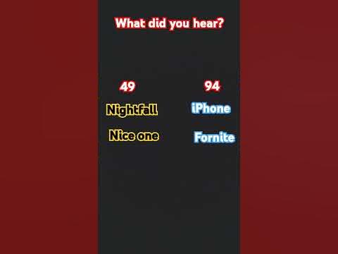 What did you hear hear hear? - YouTube