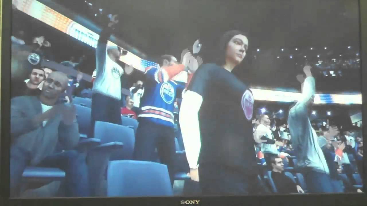 NHL 12 Quick Clip - New Edmonton Oilers Intro - YouTube