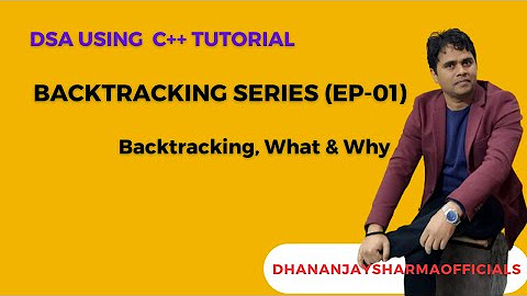 Backtracking Using Python Tutorial in Hindi - YouTube