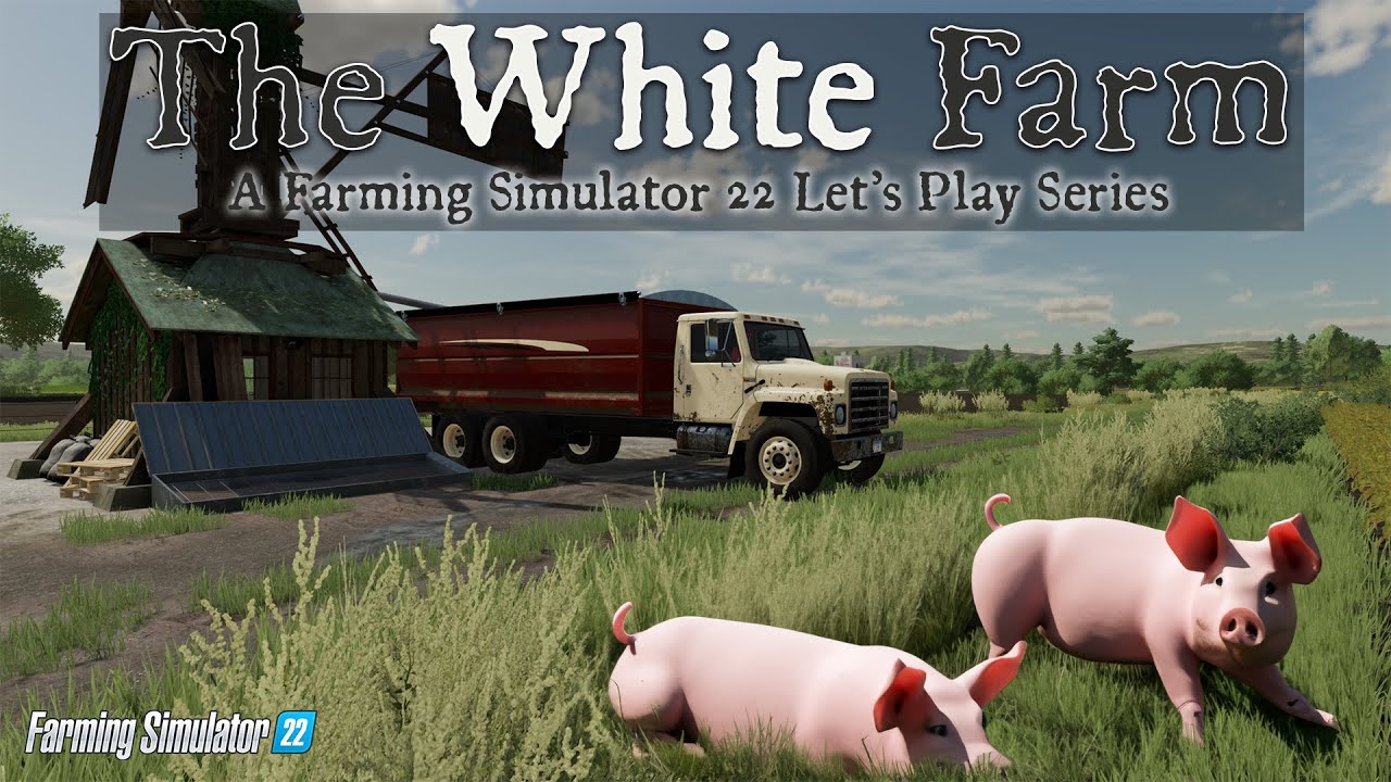 FINALLY! Making Pig Food | The White Farm | Farming Simulator 22 ...