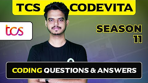 TCS CodeVita Coding Questions - Season 11 - YouTube