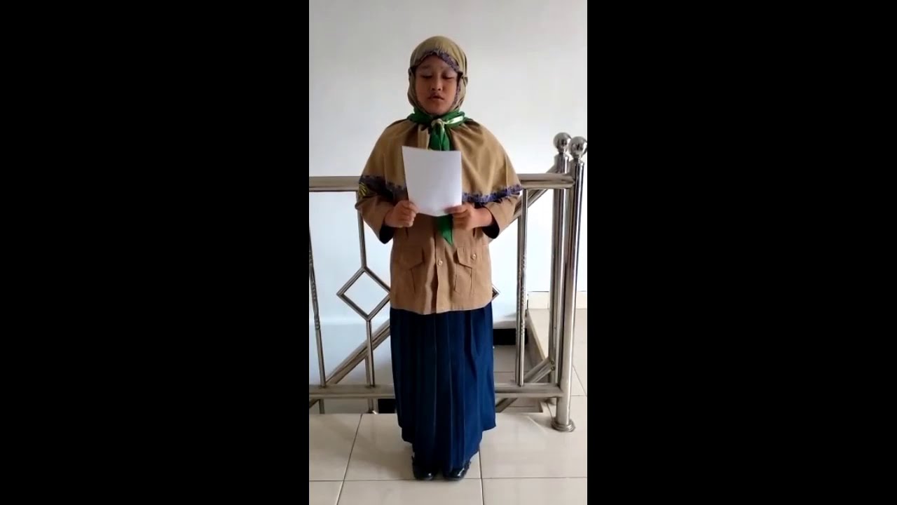 MEMBACAKAN PUISI "KUNANG -KUNANG"KARYA A.T MAHMUD.PENUH EKSPRESI - YouTube