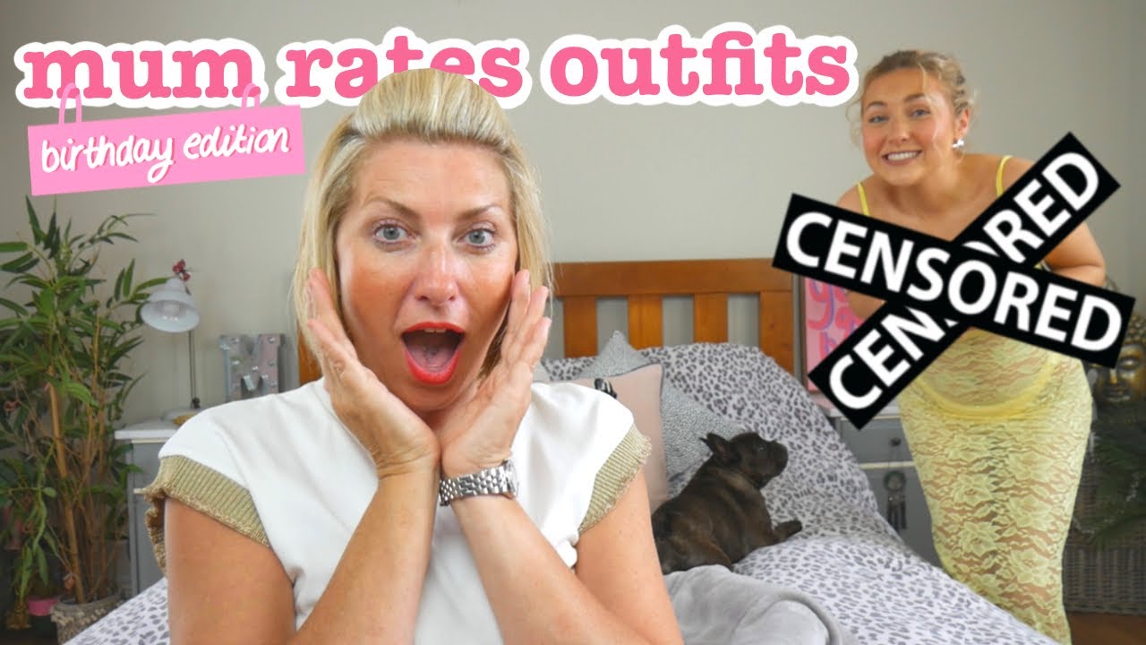 *honest* MUM RATES MY BIRTHDAY OUTFITS!! vinted, depop, boohoo, etc ...