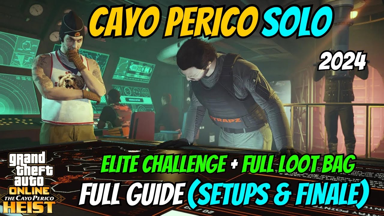 Cayo Perico Heist SOLO Full Guide ! BEST Way To Do Cayo Perico Heist ...