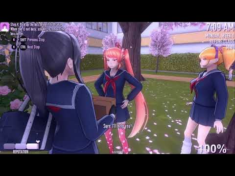 YANDERE SIMULATOR - Framing Osana for Murder - YouTube