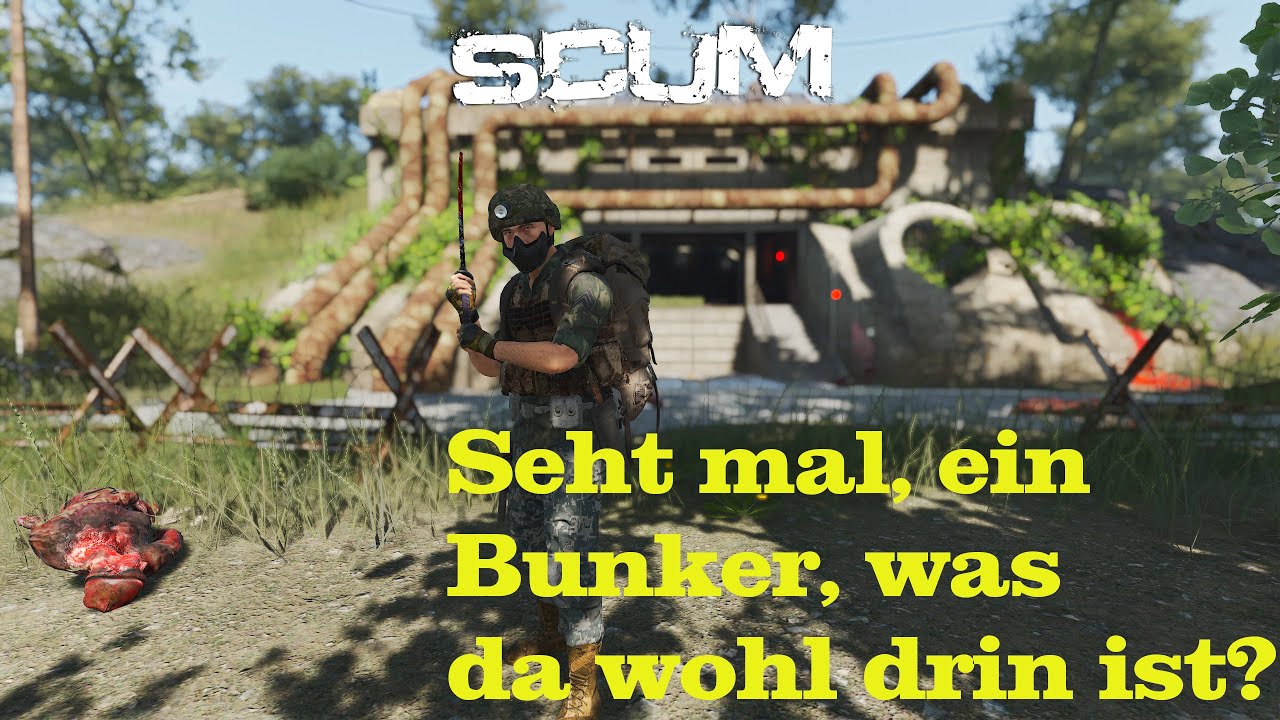 SCUM Live | Zu Brenner in den Bunker mit meinen Zuschauern! - YouTube