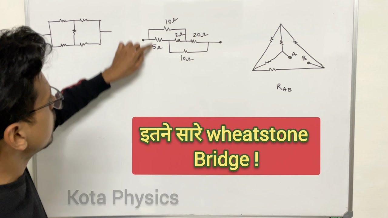 Various forms of wheat stone Bridge | Class 12 board/NEET/JEE - YouTube