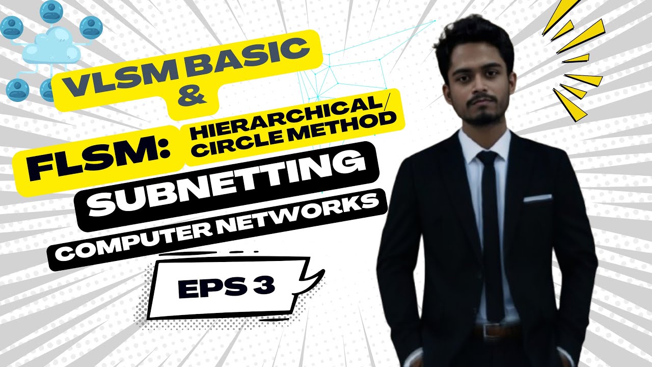 VLSM Basic and FLSM (Hierarchical/Circle Method) | Subnetting ...