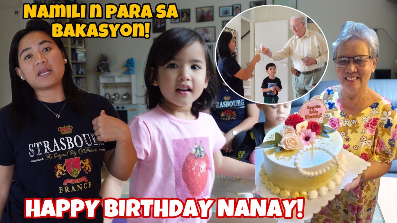 NAMILI NA PARA SA NALALAPIT NA BAKASYON NG PAMILYA!| HAPPY BIRTHDAY ...