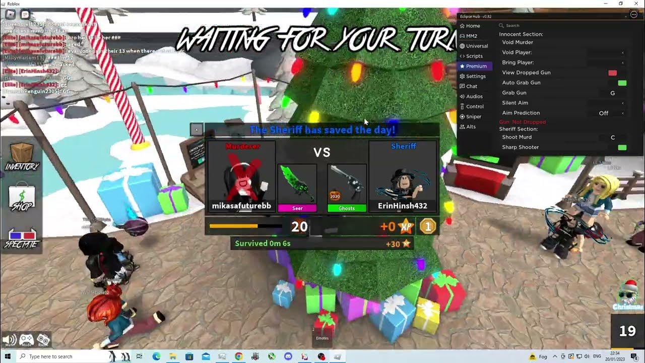 Murder Mystery 2 Eclipse Hub , Auto Coin Farm , Godmode , Esp , Silent ...