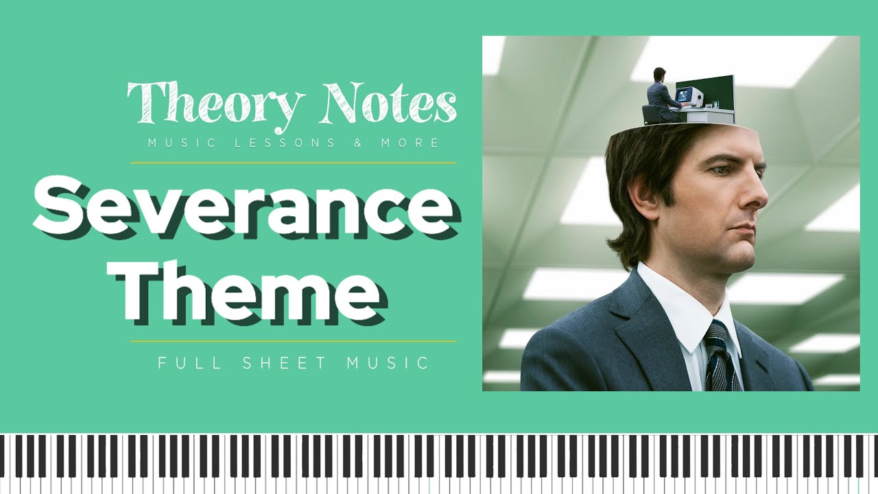 Severance Main Theme Piano Tutorial and Sheett Music - YouTube