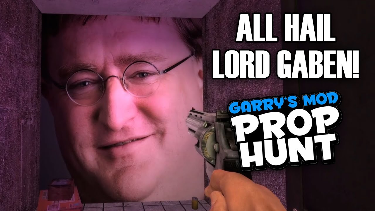 ALL HAIL LORD GABEN DISINI! - Gmod Prop Hunt Indonesia - YouTube