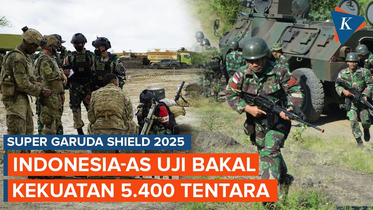 Super Garuda Shield 2025, Indonesia-AS Uji Kekuatan 5.400 Tentara di ...