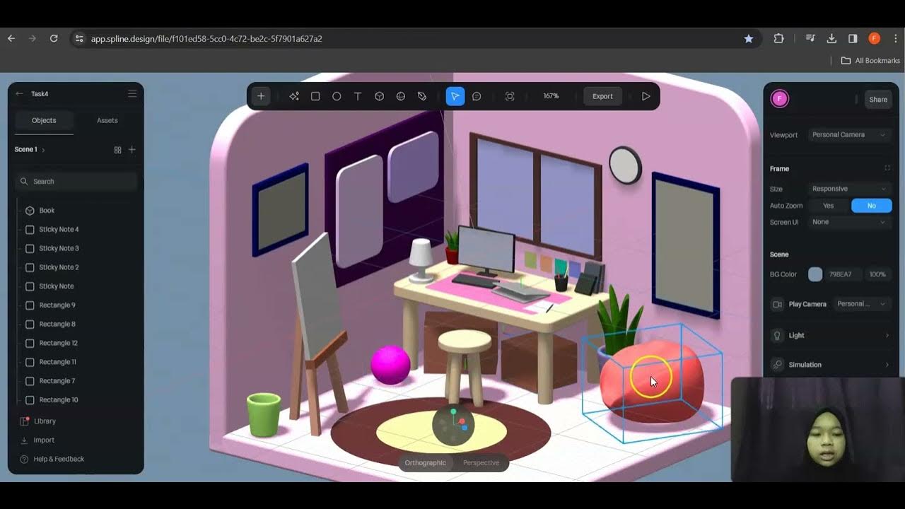 Game Development Task 4: 3D model using Spline - YouTube