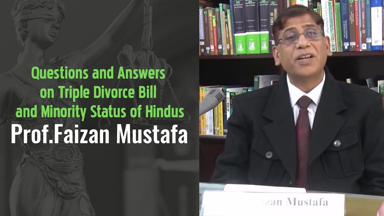 Questions and Answers on Triple Divorce Bill and Minority Status of ...