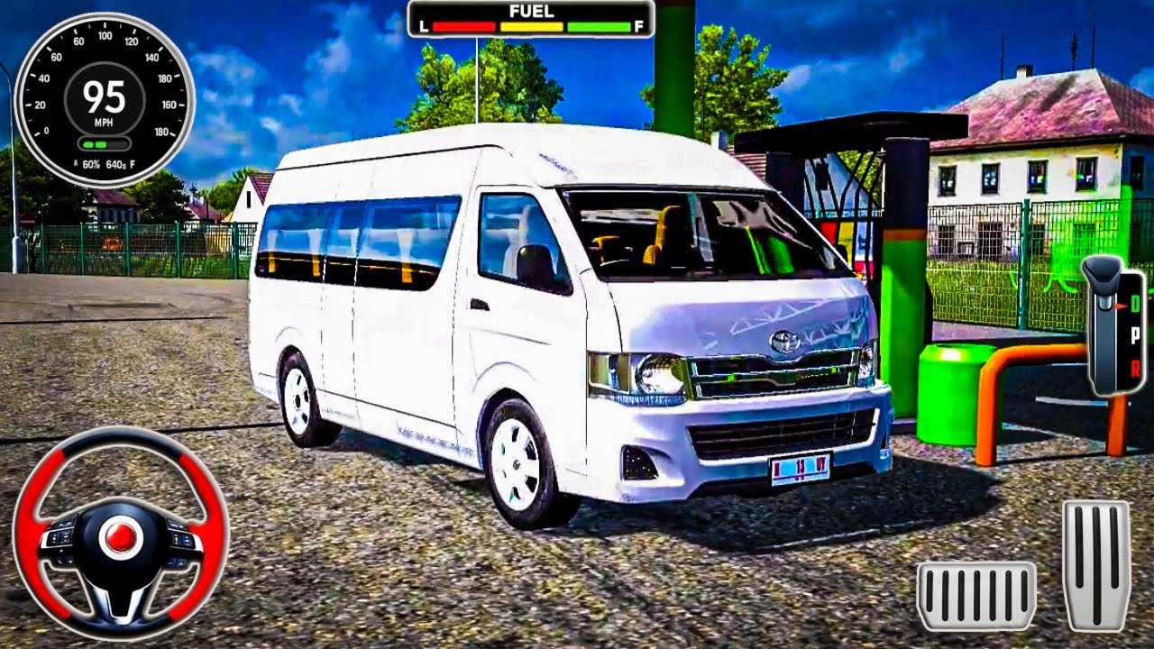 Van Driving Game Van Game - Real Offroad MiniBus Driving - Bus Game ...
