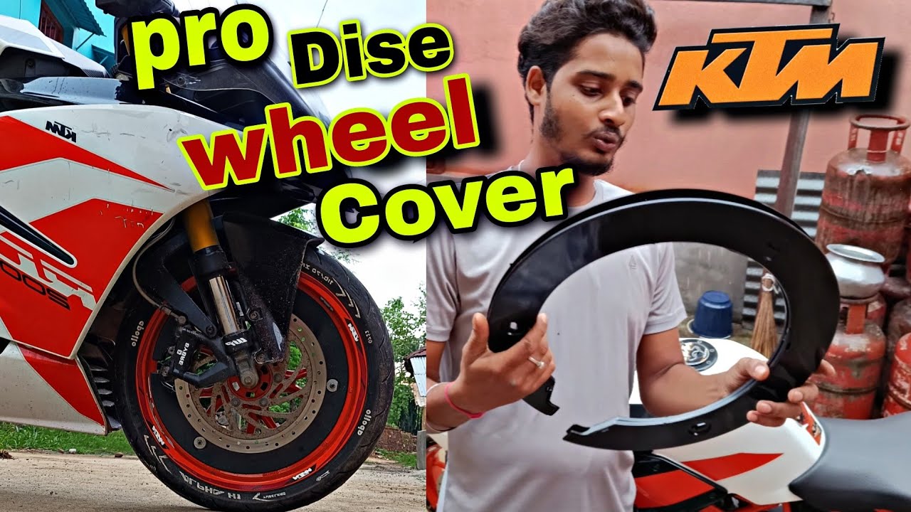 How to Install🤩 Pro Dise Wheel Cover 🔥On Ktm rc 200 #ktmrc200 #ktm# ...