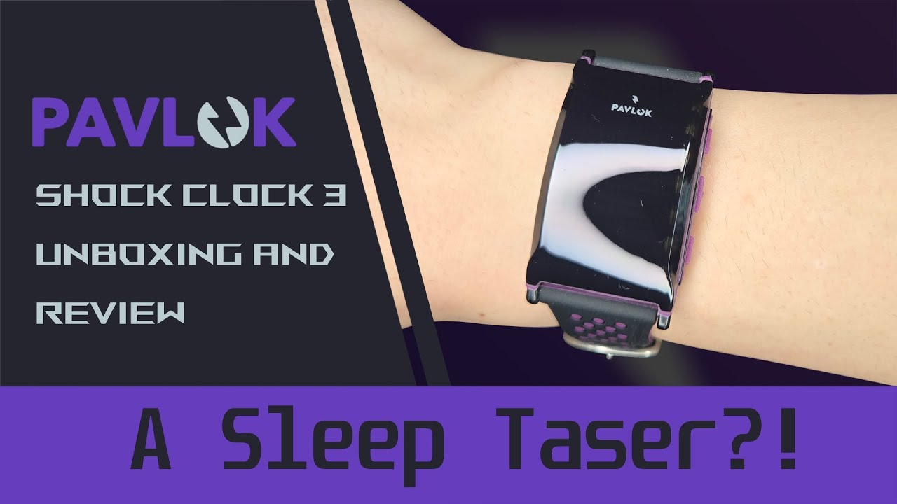A Sleep Taser?! - PavLok Shock Clock 3 - YouTube