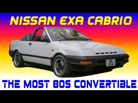 1985 Nissan EXA Cabrio Goes for a Drive - YouTube